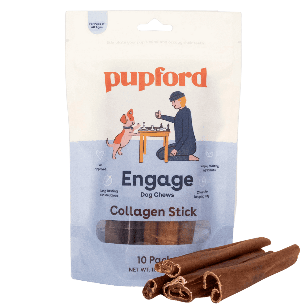 Collagen Sticks for Dogs | Long-Lasting, Safe & Natural Dog Chews – Pupford